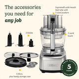 3L Expert Prep Pro - Silver | FP1300SU | Cuisinart